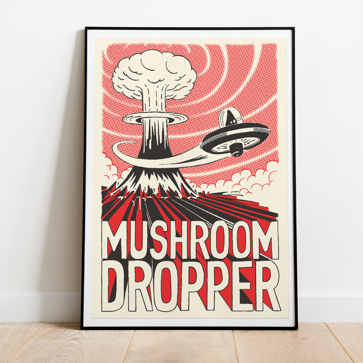 Henk Rijckaert — MUSHROOM DROPPER (POSTER) – Working Class Heroes Shop