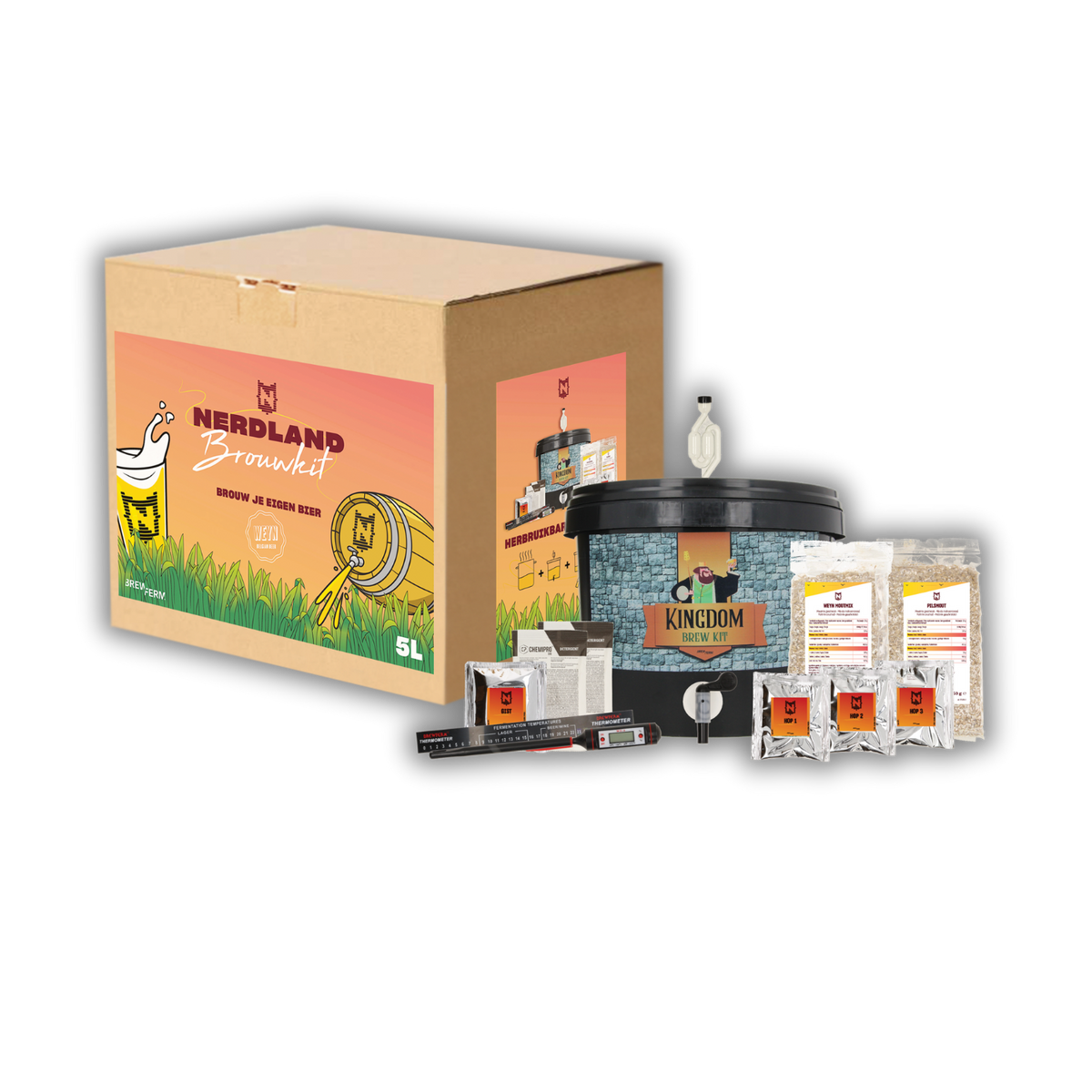 BIER!? (BROUWPAKKET) – Working Class Heroes Shop