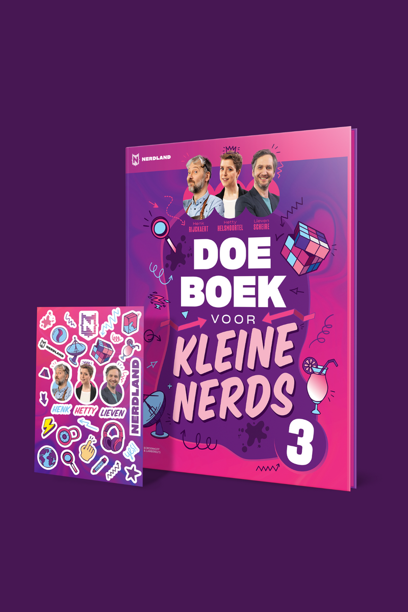 Nerdland — DERDE DOEBOEK VOOR KLEINE NERDS (BOEK) – Working Class ...